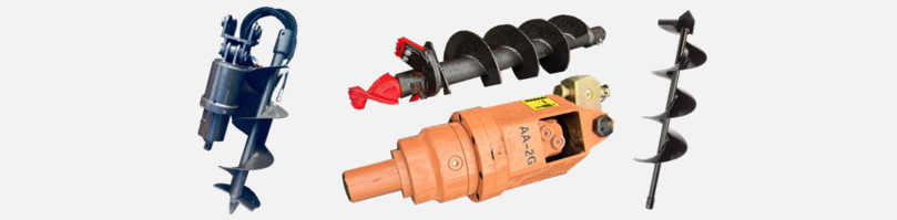 Mini Digger Augers and Auger Accessories – Mini Digger Parts Supermarket